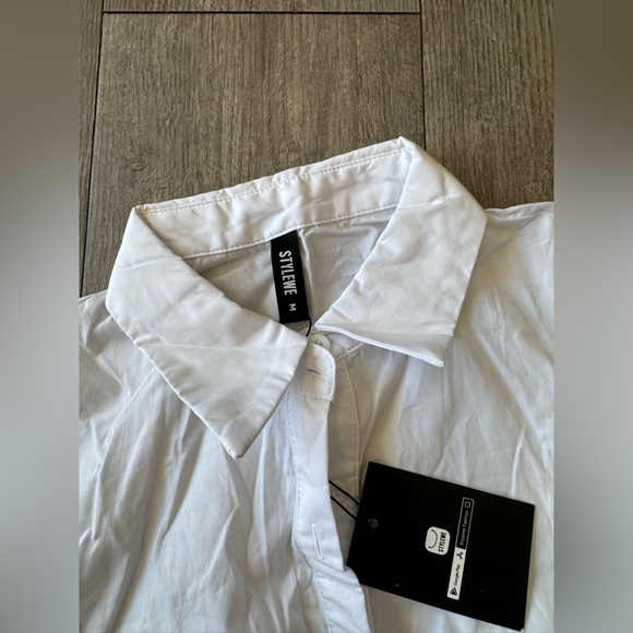 STYLEWE | Tops | Stylewe Elegant White Womens Top | Poshmark